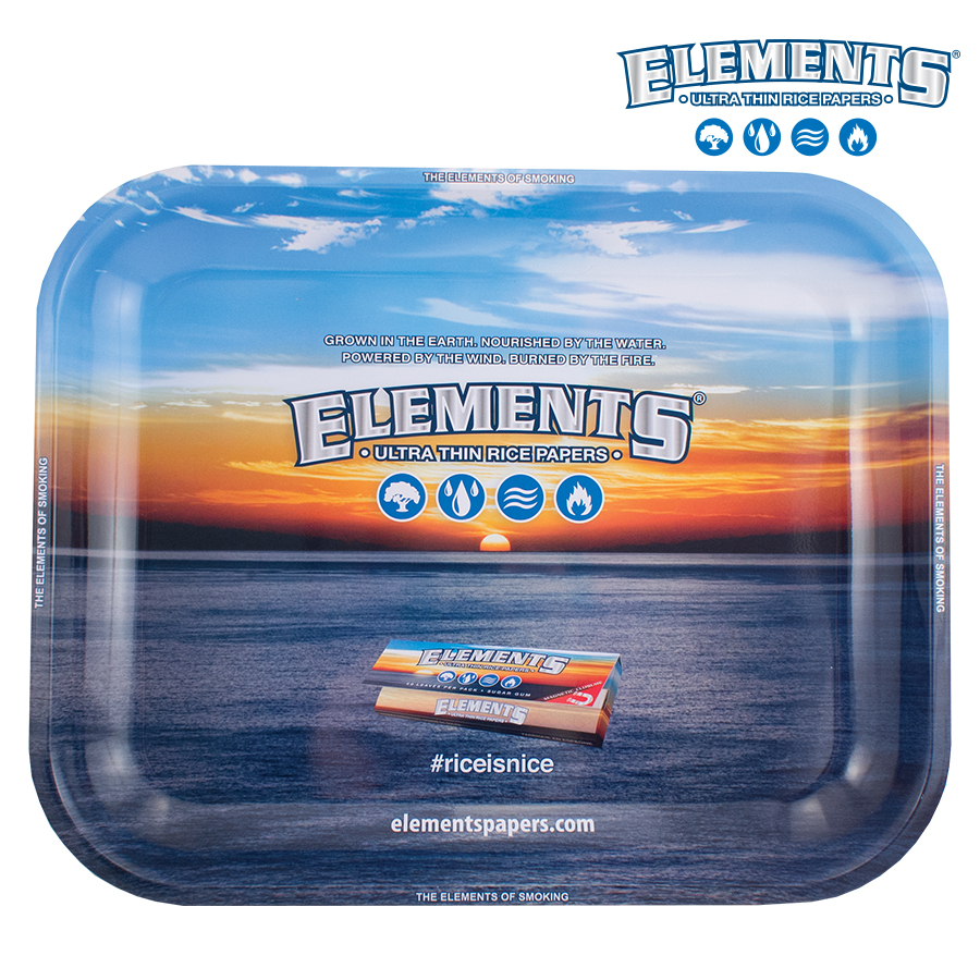 Elements Metal Rolling Tray - Large - The Three Five