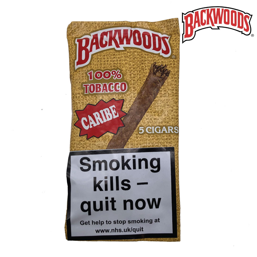 Backwoods - Caribe (Rum) Cigars - Pack of 5 - The Three Five