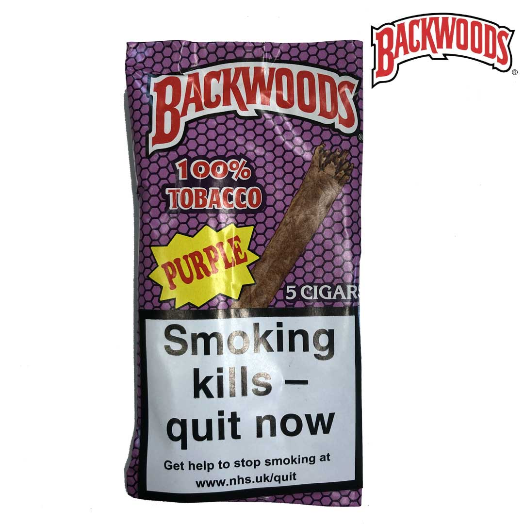 Backwoods - Purple (Honeyberry) Cigars - Pack of 5 - The Three Five