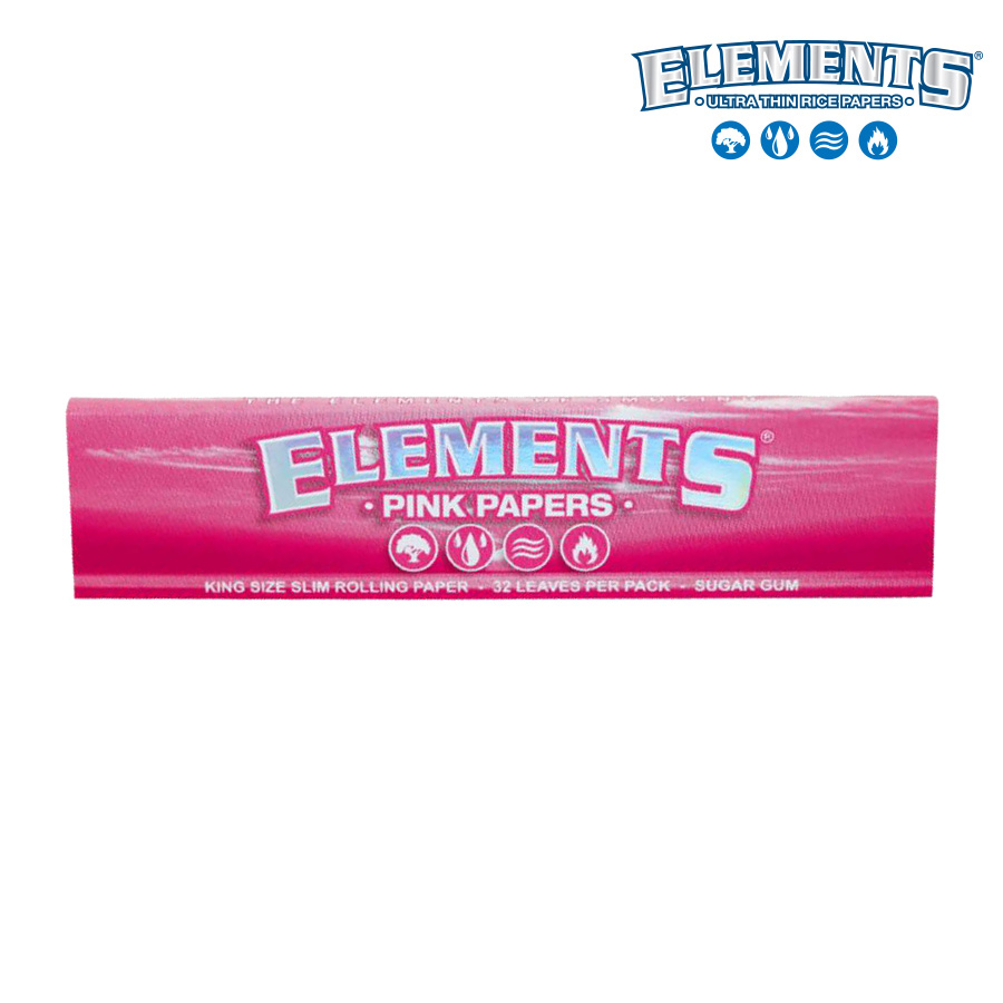 Elements Pink Kingsize Slim - The Three Five