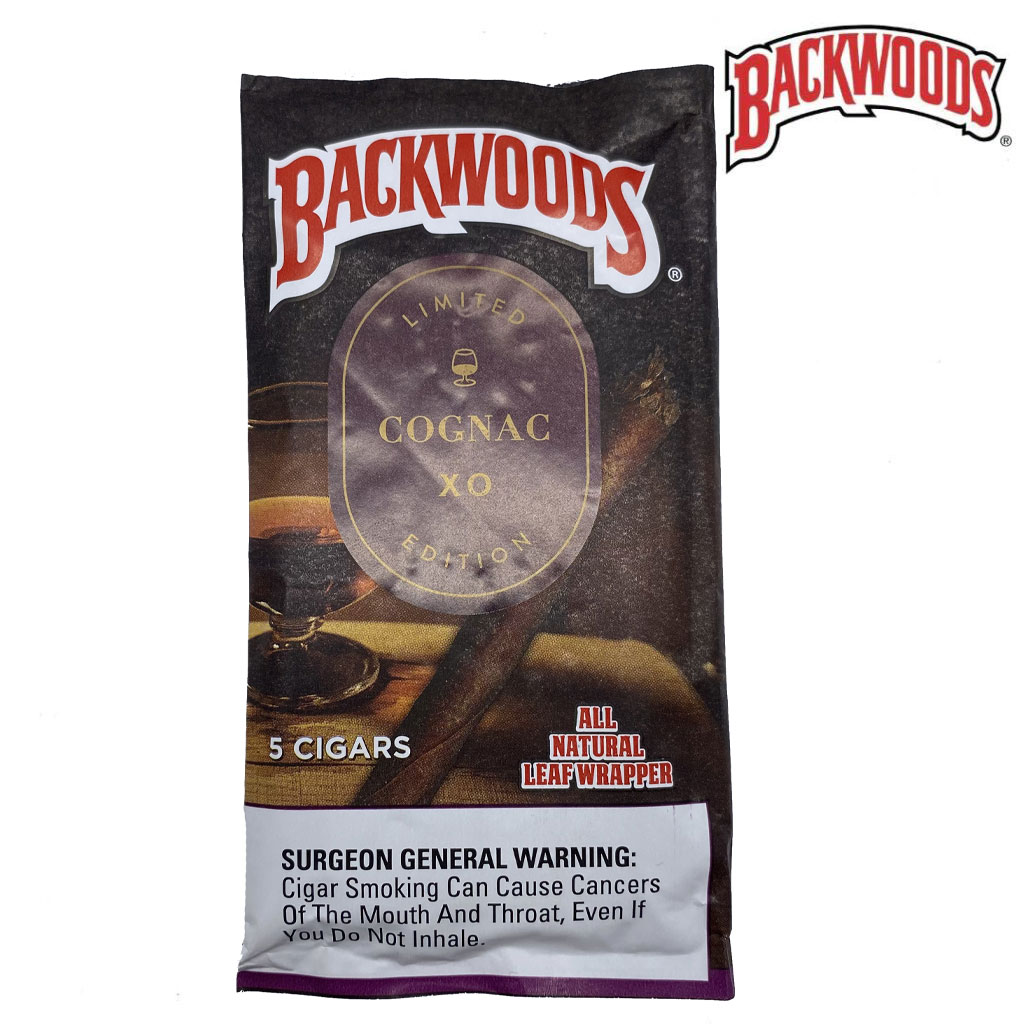Backwoods - Cognac XO Cigars - Pack of 5 - The Three Five