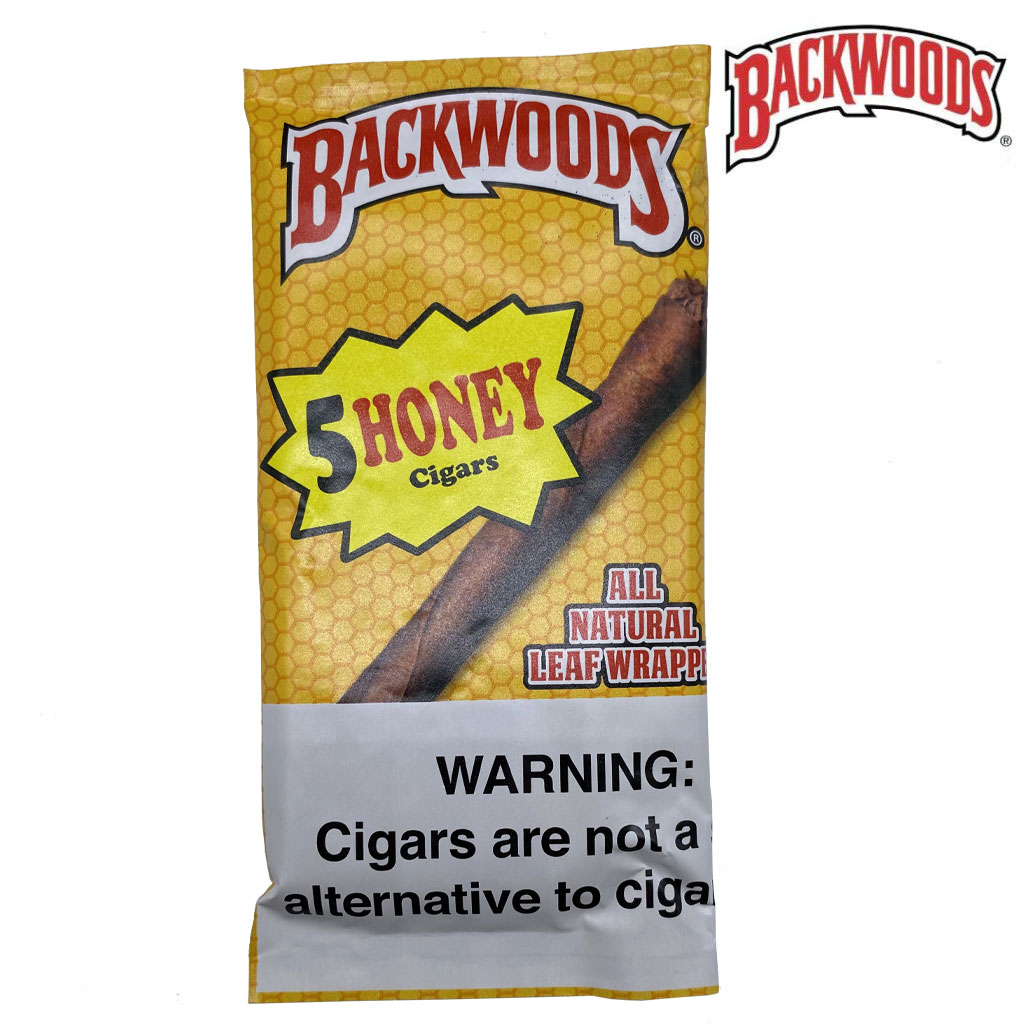Backwoods - Honey Cigars - Pack of 5 - The Three Five