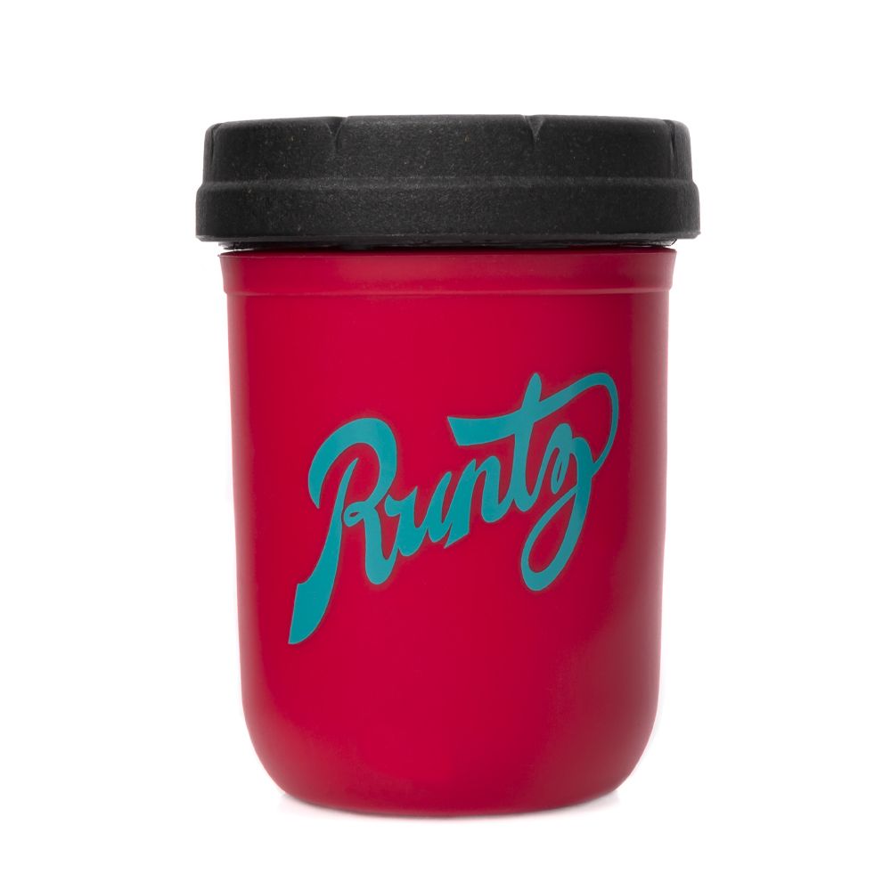 RE:STASH 8oz Mason Stash Jar - Runtz - Red & Blue - The Three Five